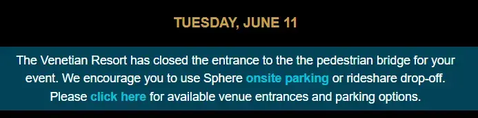 How do I get to the Sphere? | Vegas Message Board